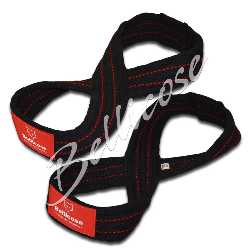 Figure 8 Wrist Straps | Deadlift Straps | Extra Strength Cotton Webbing